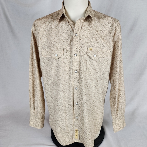 Larry Mahan | Shirts | Larry Mahan Cowboy Collection Western Shirt Xl ...